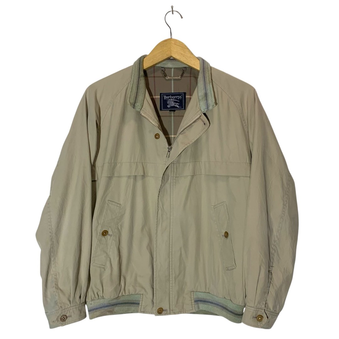 Burberry Blue Label Vintage Work Jacket, Fesyen Pria, Pakaian , Baju ...