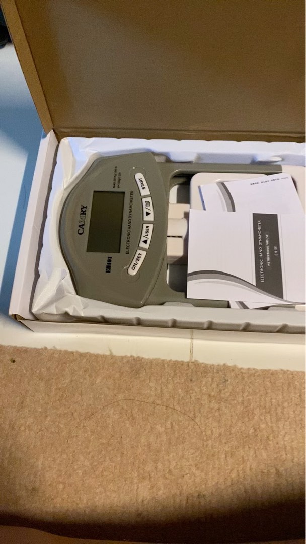 Camry Electronic Hand Dynamometer, Sports Equipment, Exercise & Fitness ...