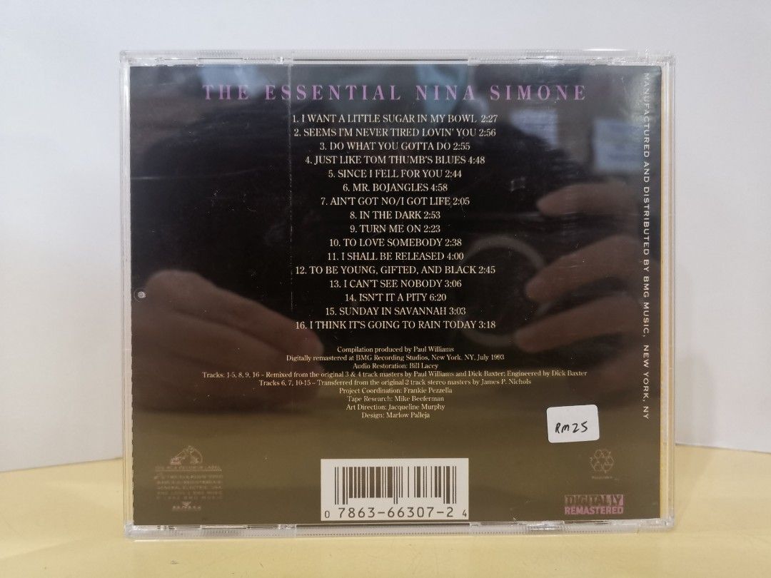 (CD) THE ESSENTIAL NINA SIMONE, Hobbies & Toys, Music & Media, CDs ...