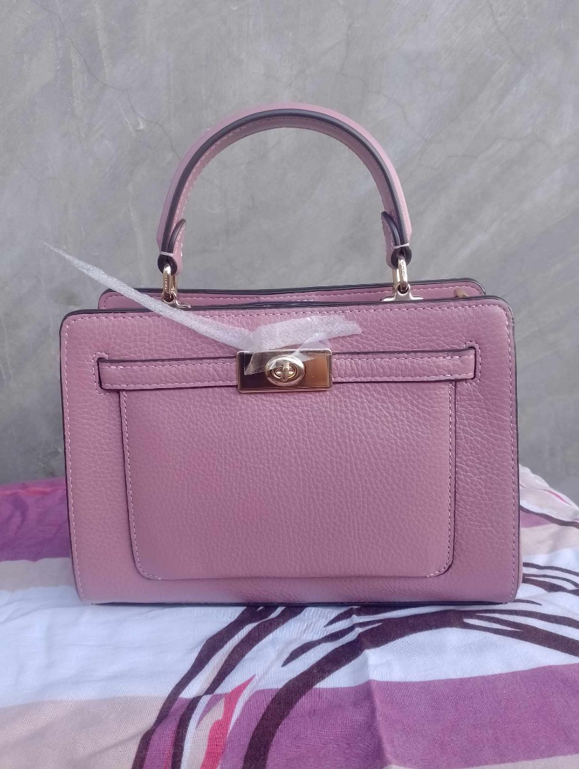 Coach Mini Lane Top Handle, Luxury, Bags & Wallets on Carousell