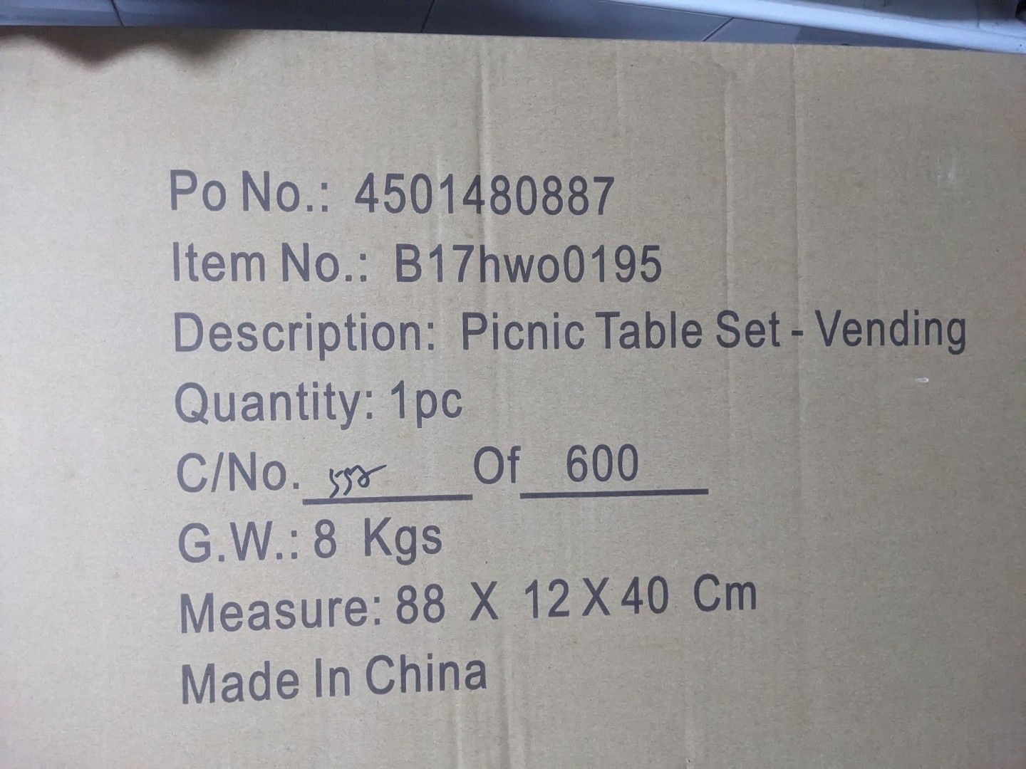 Coca-cola Foldable picnic table, Sports Equipment, Hiking & Camping on ...