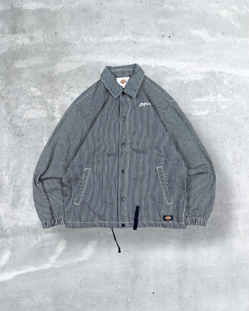 Dickies - Hickory Striped Coach Jacket, Men's Fashion, Coats, Jackets ...