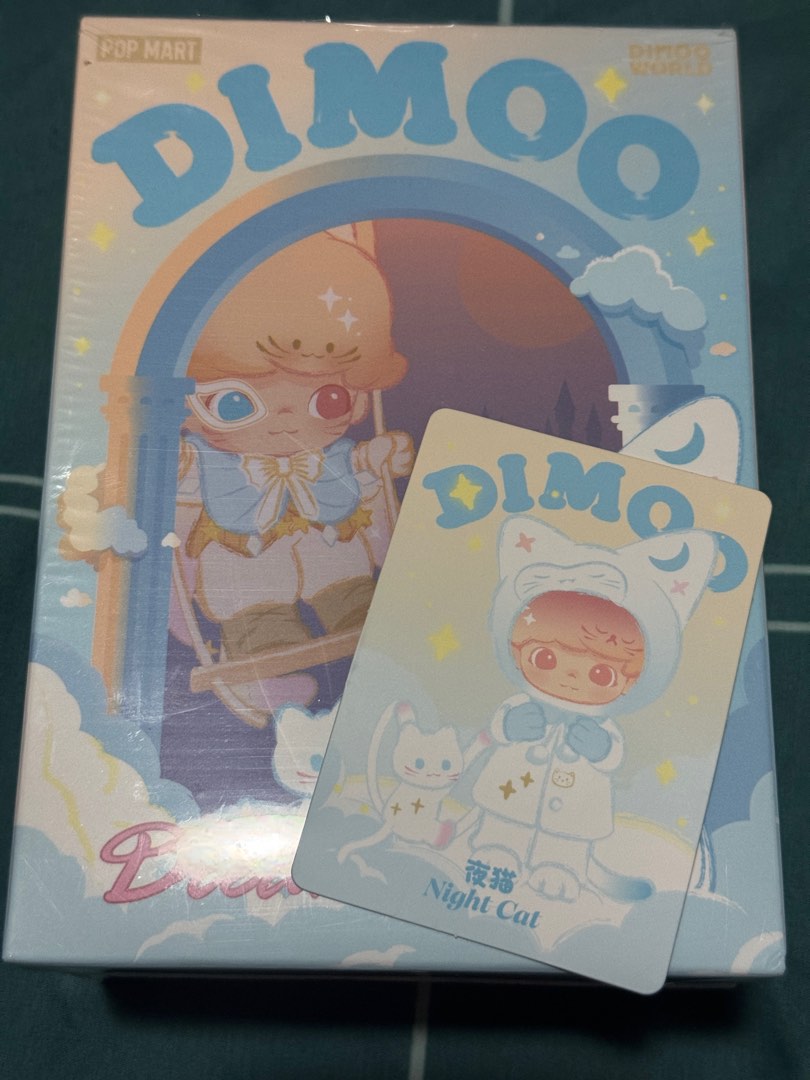X)Dimoo travel series (night cat), Hobbies & Toys, Toys & Games on ...