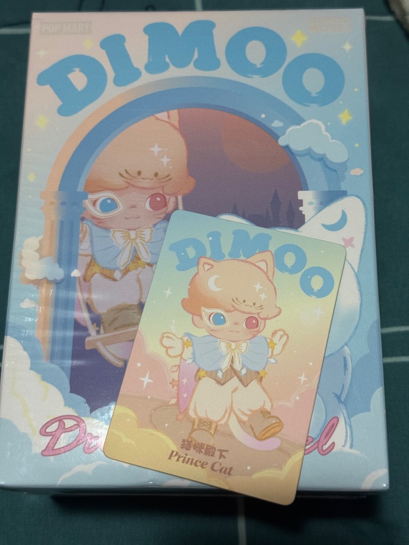 Dimoo travel series (prince cat), Hobbies & Toys, Toys & Games on Carousell