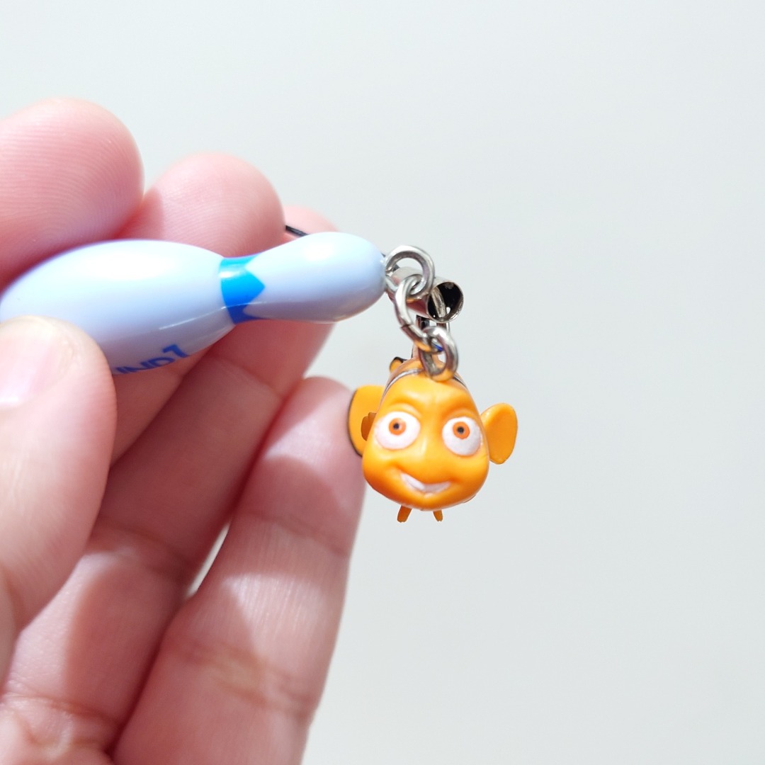 Disney Finding Nemo bowling strap charm keychain figure trinket swing ...