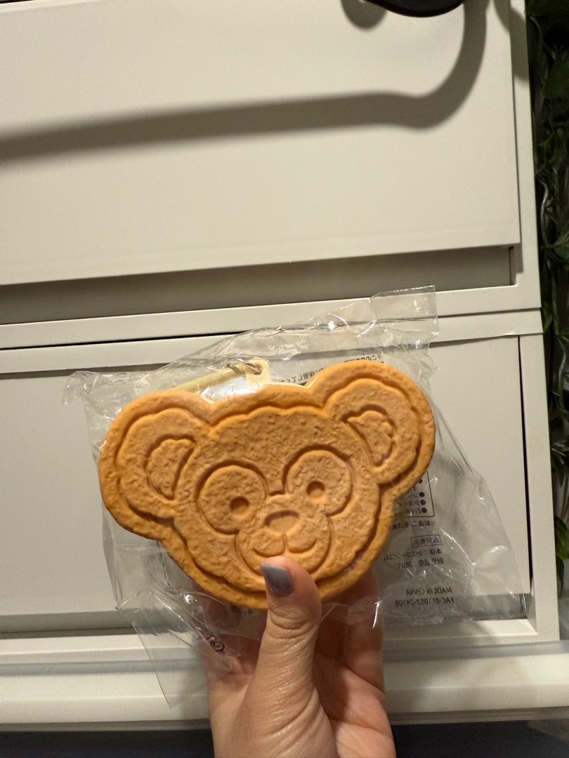 Duffy Rubber Cookie Keychain from Tokyo Disneysea, Hobbies & Toys ...
