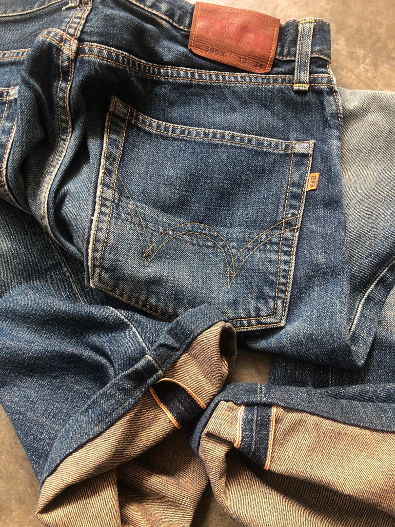 Edwin selvedge, Men's Fashion, Bottoms, Jeans on Carousell
