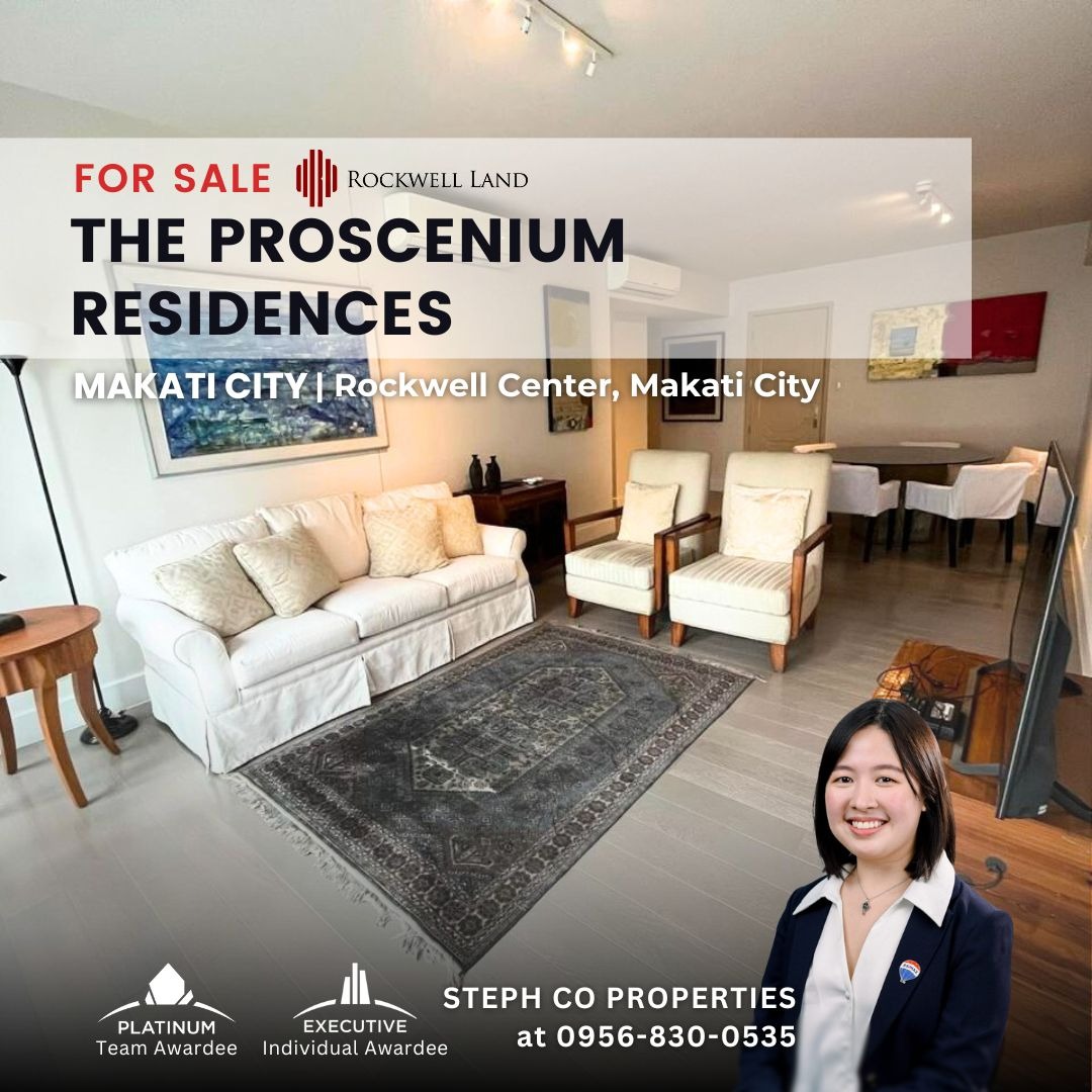 FOR SALE: The Proscenium Residences, 3BR Condo Unit in Rockwell, Makati ...