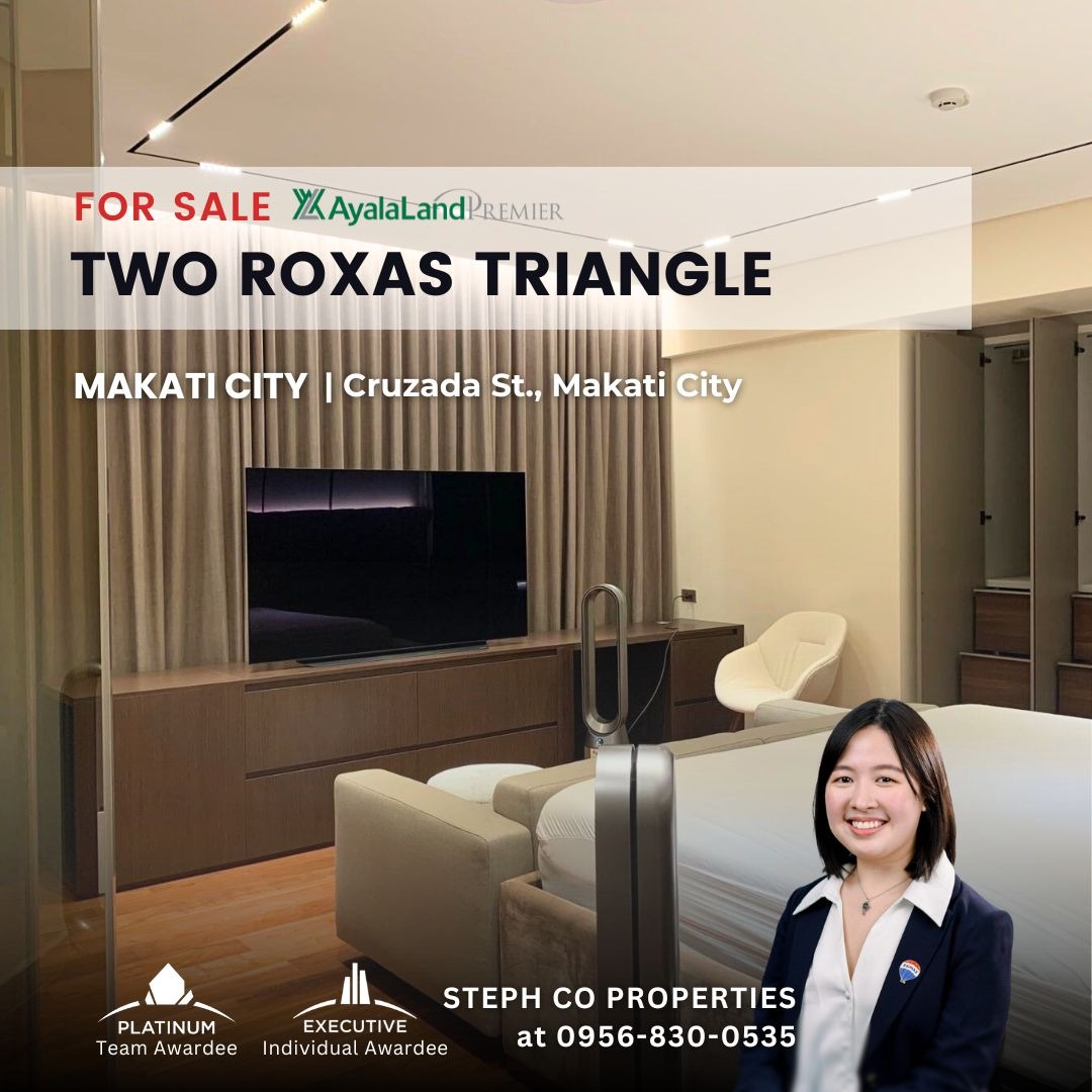 FOR SALE: Two Roxas Triangle, 3BR Makati Condo Unit (Direct Tenants ...