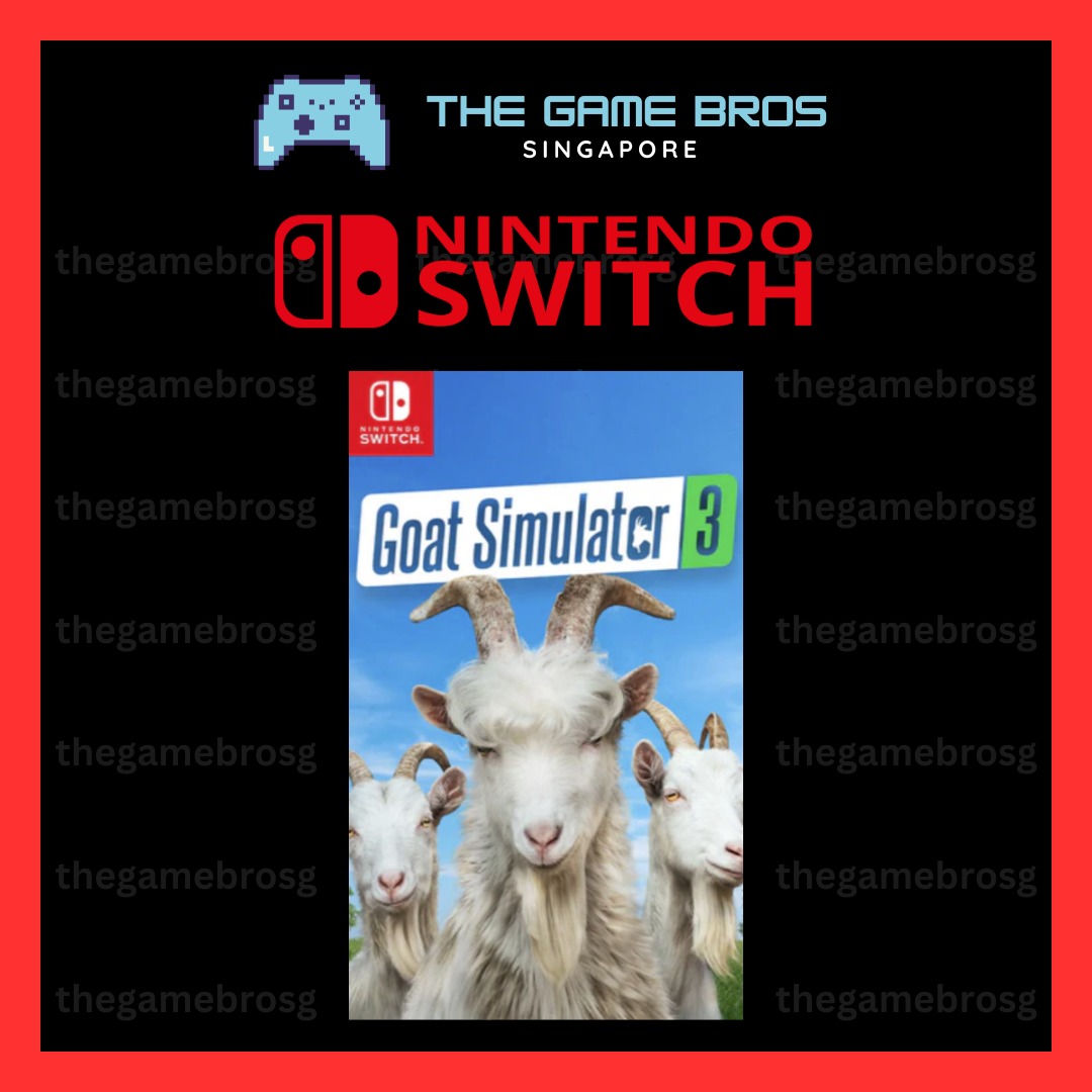 ⭐Goat Simulator 3 (Nintendo Switch)(Digital)⭐, Video Gaming, Video Game ...