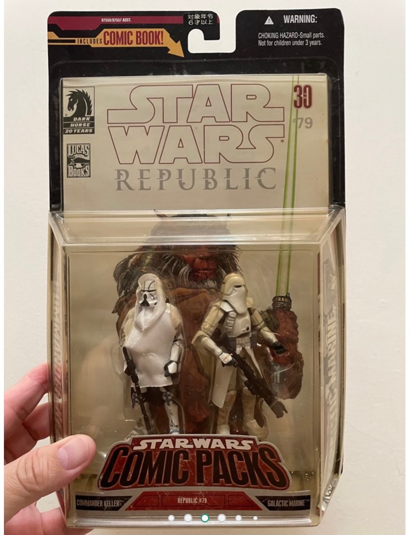 Hasbro Star Wars 3.75 inch Star Wars Comic Packs - Republic #79 ...