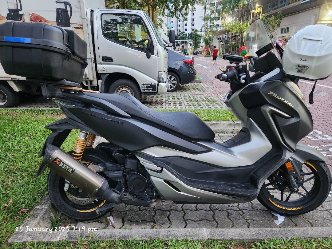 Honda Forza 300 COE till March2030, Motorcycles, Motorcycles for Sale, Class 2A on Carousell