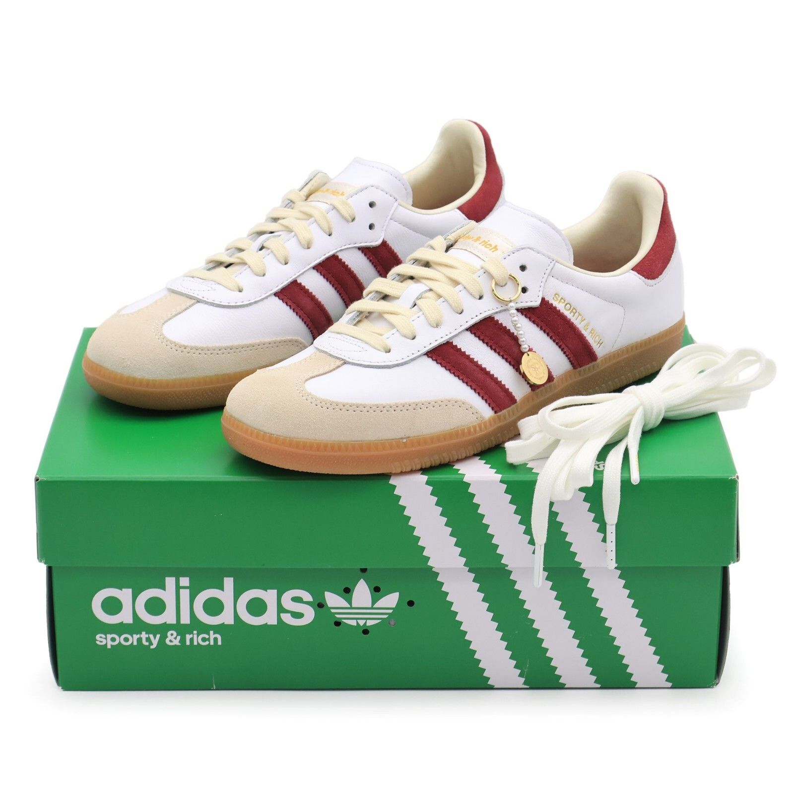 IF5660 Sporty & Rich adidas Originals Samba OG White Collegiate ...