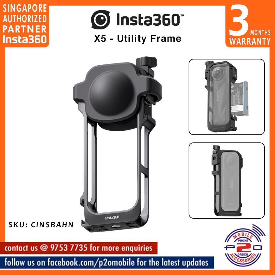 Insta360 X5 Utility Frame, SKU: CINSBAHN, Photography, Photography ...