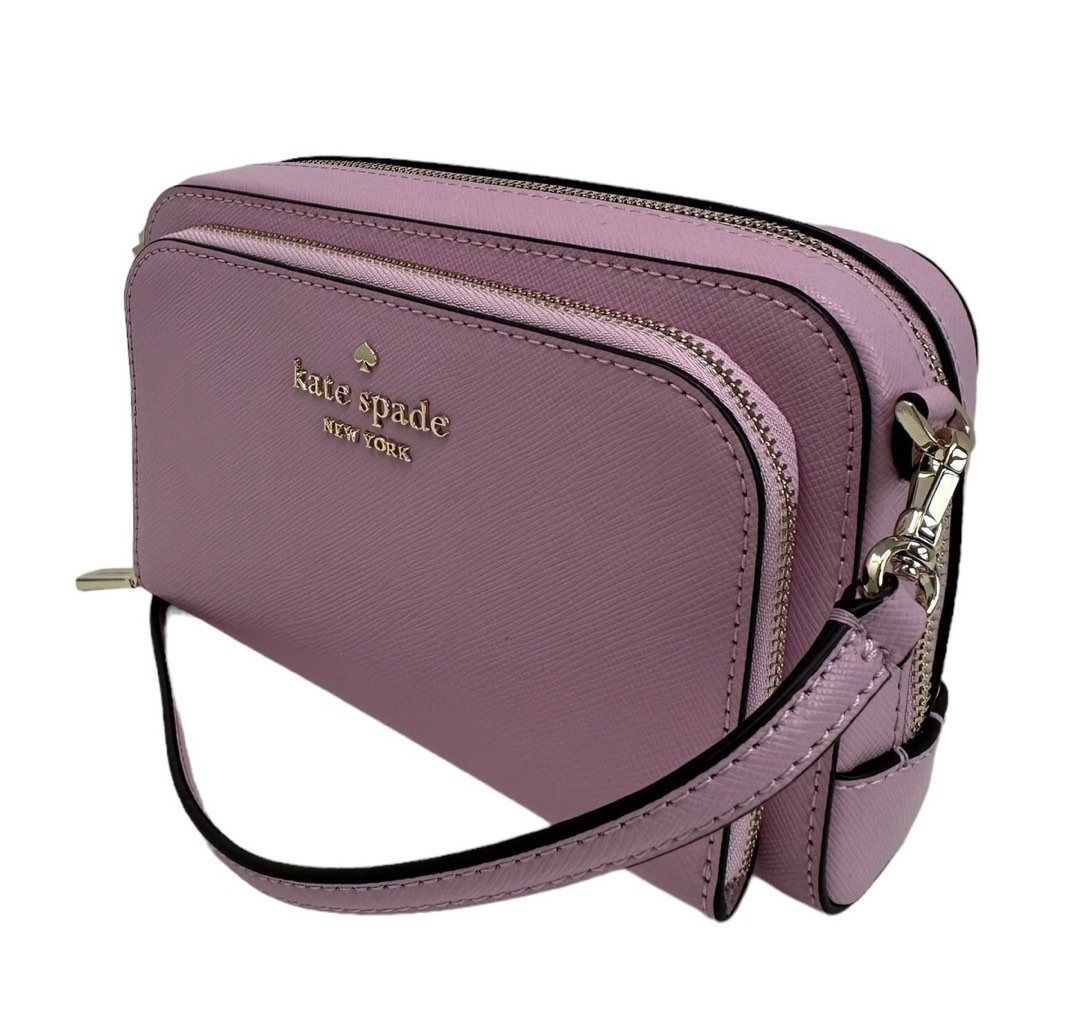 Kate Spade Staci Dual Zip Around Crossbody, Women's Fashion, Bags ...