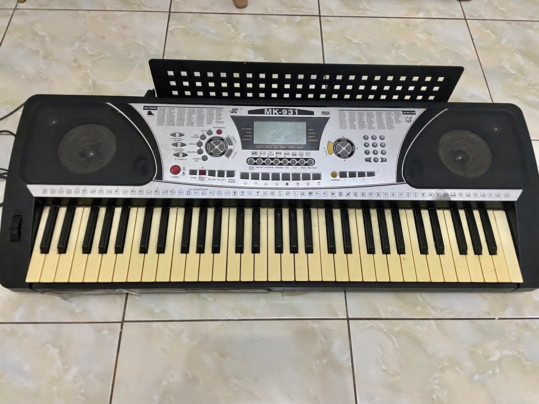 Keyboard MK-931, Elektronik, TV & Perlengkapan Hiburan di Carousell