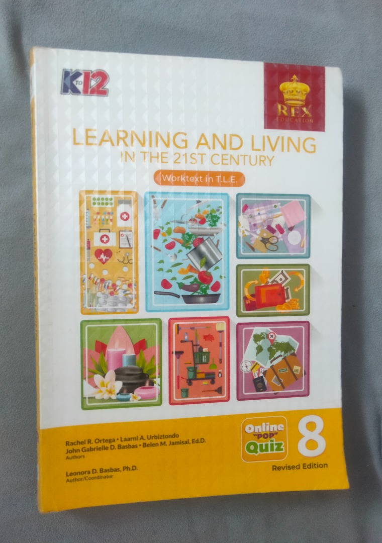 Kto12 Grade 8 TLE Textbook 2021 Rex Education - Learning And Living In ...