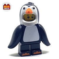 Lego Minifigure Penguin Boy Series 16 Original, Serba Serbi, Others di ...