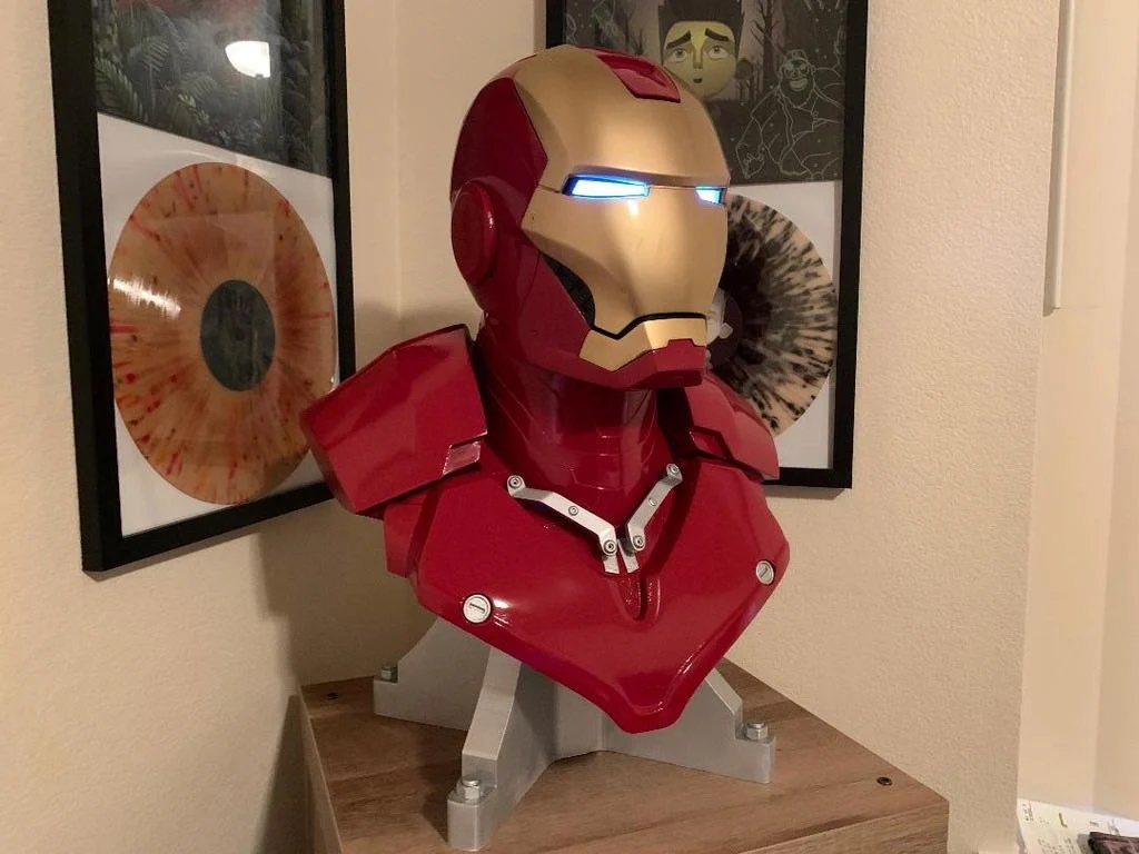 Marvel Life Size Iron Man Mk3 Bust, Hobbies & Toys, Toys & Games on ...