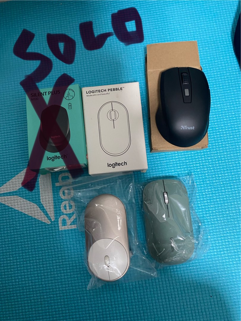 Logitech/UGreen/XiaoMi/Trust Wireless Mouse and, Computers & Tech ...