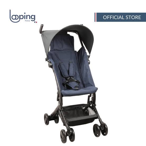 Looping Squizz mini stroller black, Babies & Kids, Going Out, Strollers ...