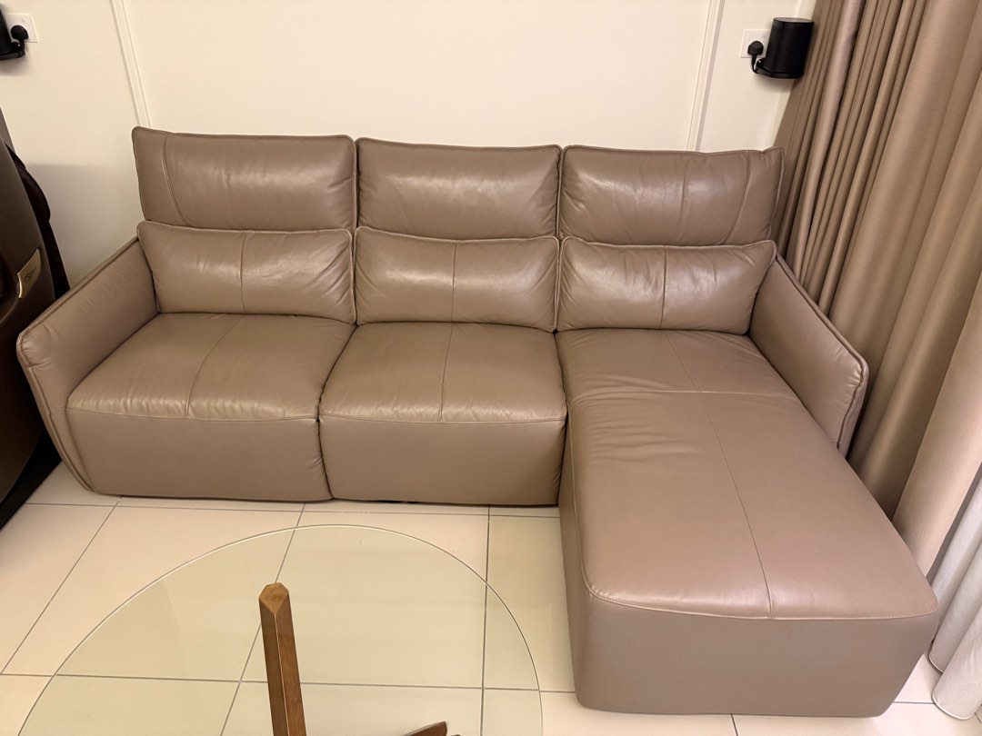 MAJU HOME BRUCE L SHAPE RECLINER SOFA, Furniture & Home Living, Furniture, Sofas on Carousell
