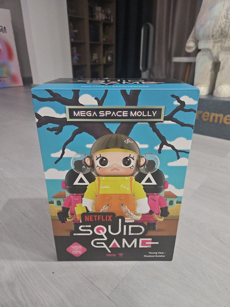 Mega Space Molly Squid Game - Young Hee 400% + 100%, Hobbies & Toys ...