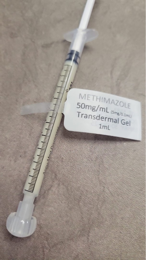 Methimazole 50mg/ml gel 甲狀腺藥, 寵物用品, 寵物健康與美容 - Carousell