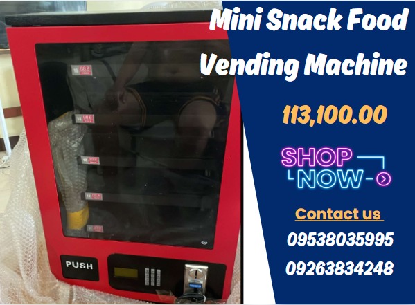 Mini Snack Food Vending Machine, Commercial & Industrial, Industrial ...