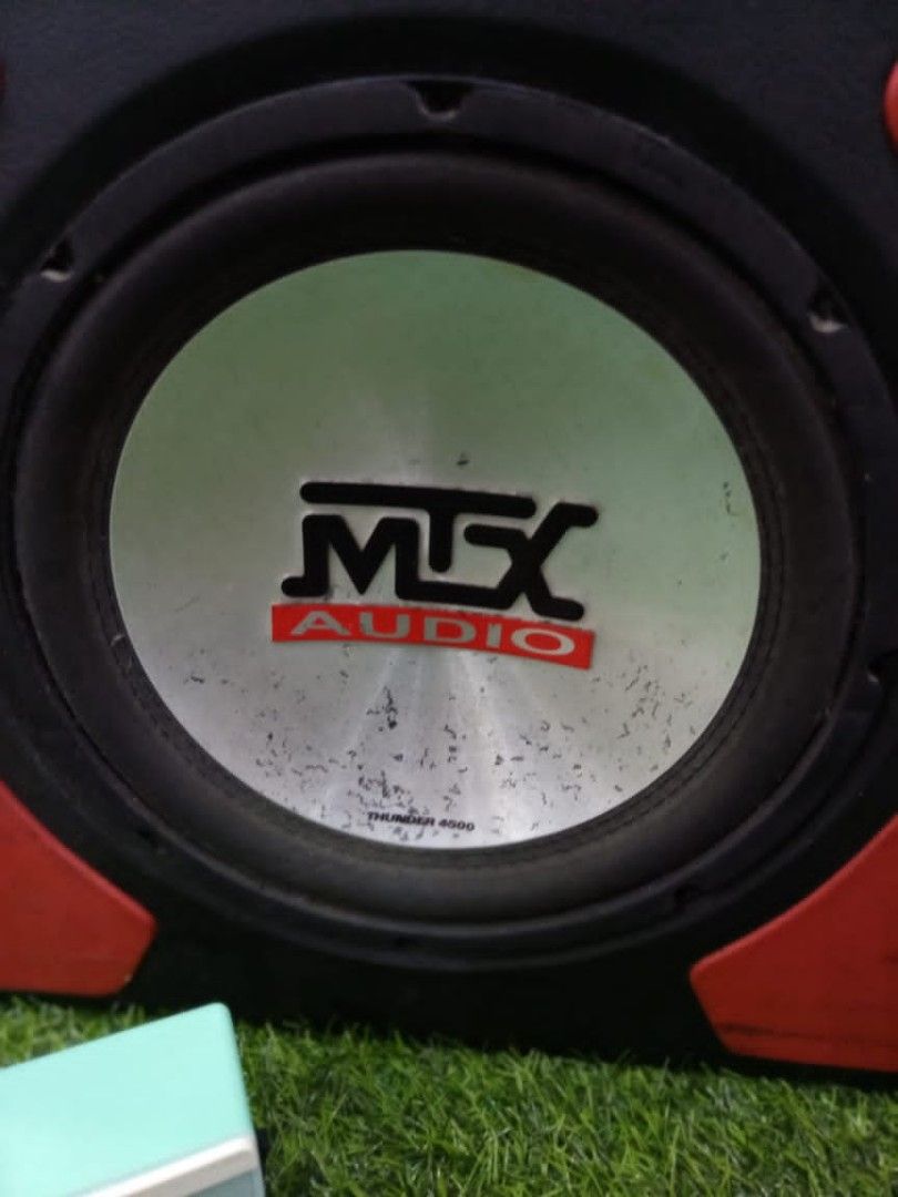 MTX AUDIO CAR SUBWOOFER BOX SPEAKER, Auto Accessories on Carousell