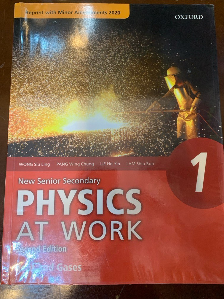 New senior secondary physics at work 1 heat and gases, 興趣及遊戲, 書本 & 文具 ...