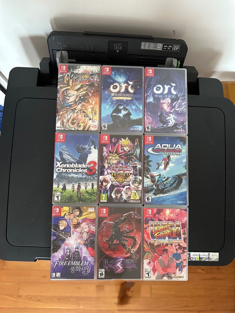 Nintendo Switch game Dragonball fighter z / Ori blind forest / Ori will ...