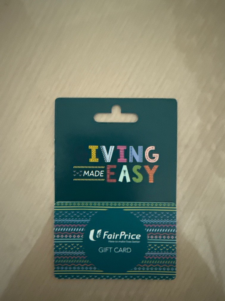 NTUC Gift Card worth $300, Tickets & Vouchers, Vouchers on Carousell