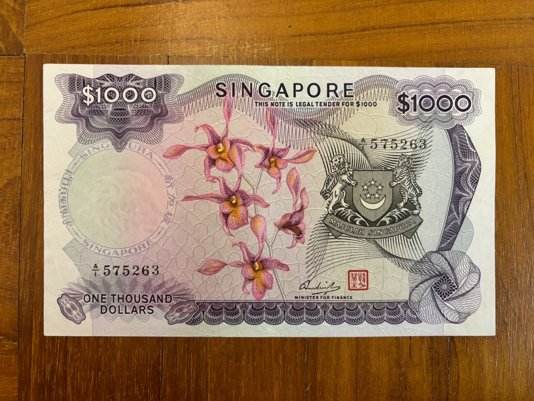 Orchid $1000 HSS with seal, Hobbies & Toys, Memorabilia & Collectibles ...