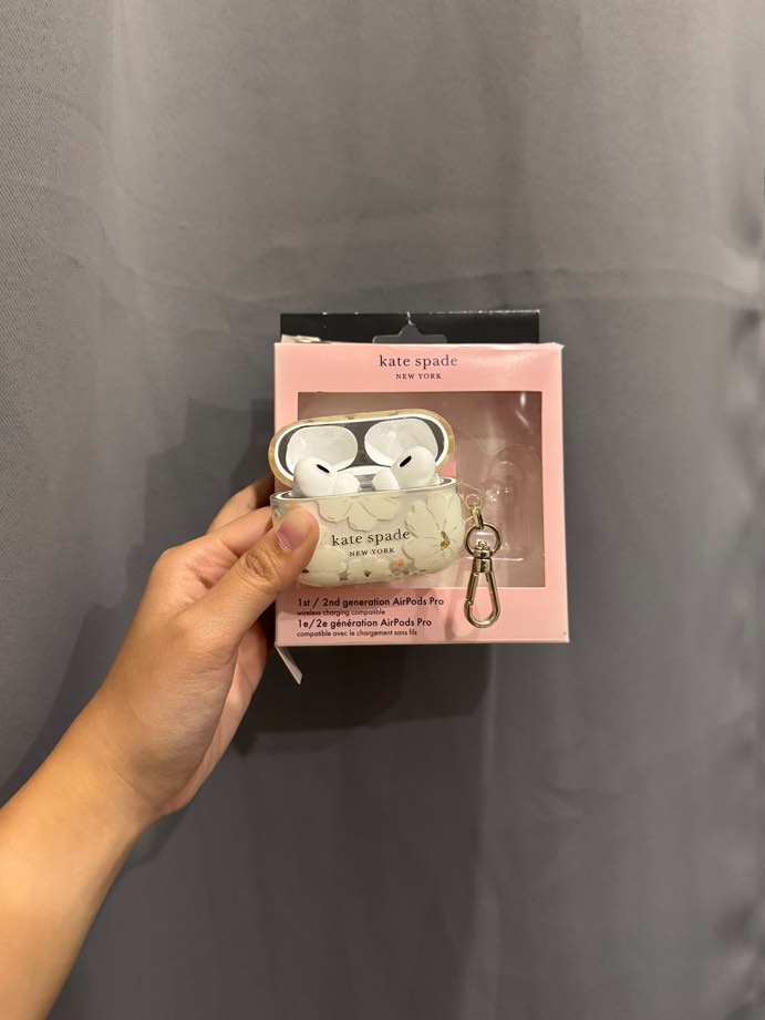 Original USB-C Airpods Pro 2nd Gen (with Kate Spade case), Audio ...