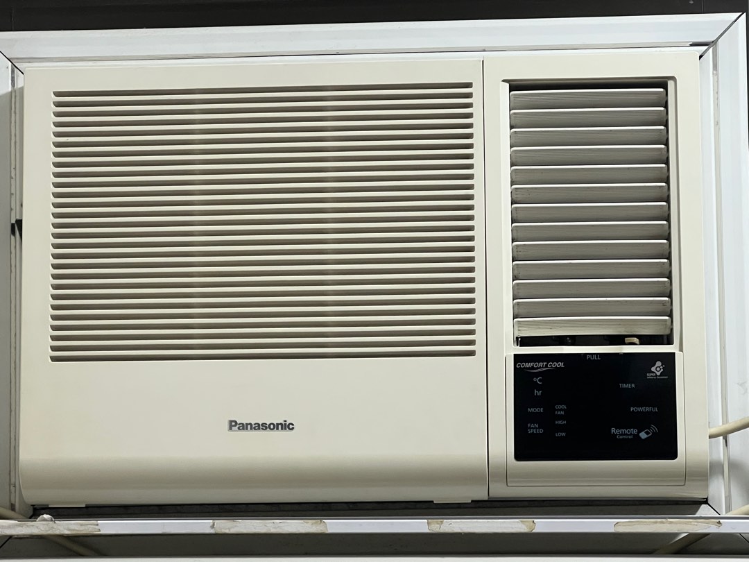 Panasonic Window Type 1HP aircon, Car Parts & Accessories, Engine and ...