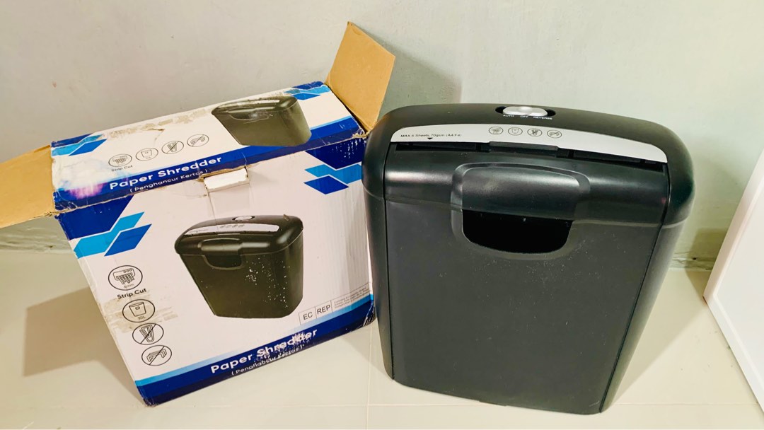 Paper Shredder Machine 10L, Computers & Tech, Office & Business ...