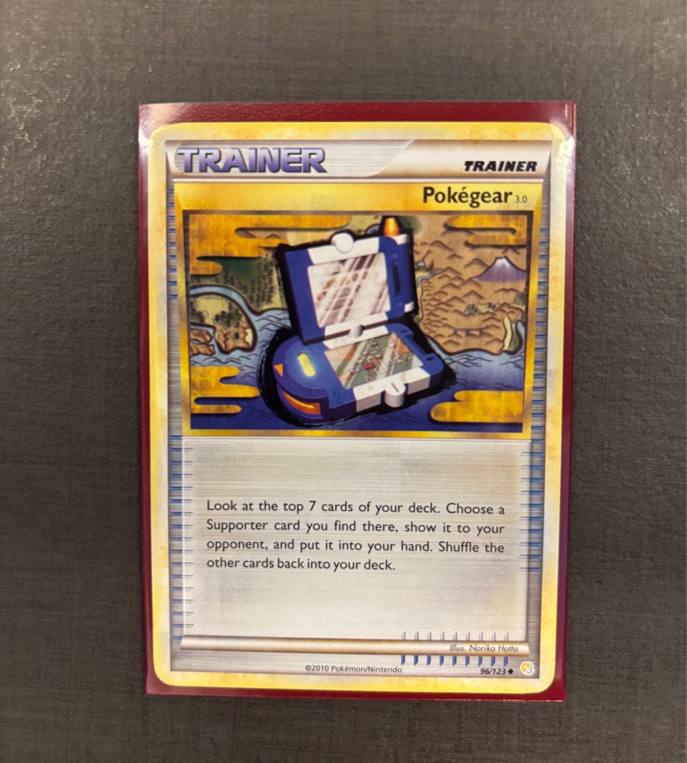 Pokegear 3.0 - 96/123 - Pokemon Heartgold Soulsilver base HGSS, Hobbies ...