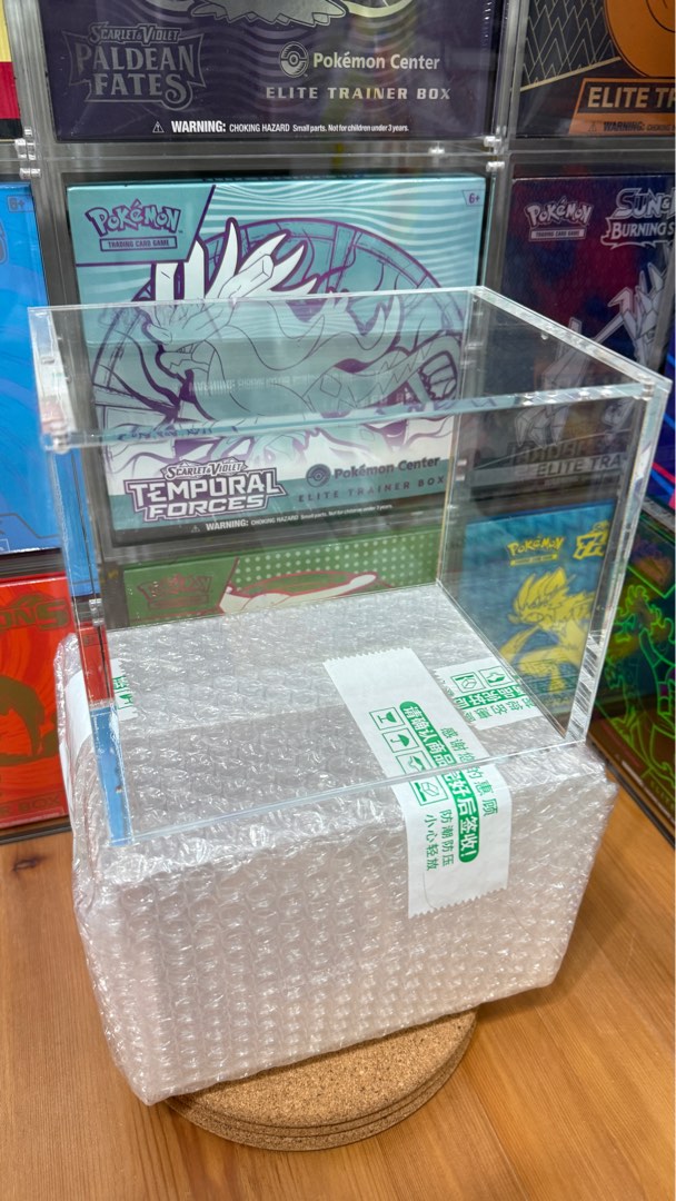 Pokemon Acrylic case for Prismatic Evoltions 8 Mini Tins display case ...