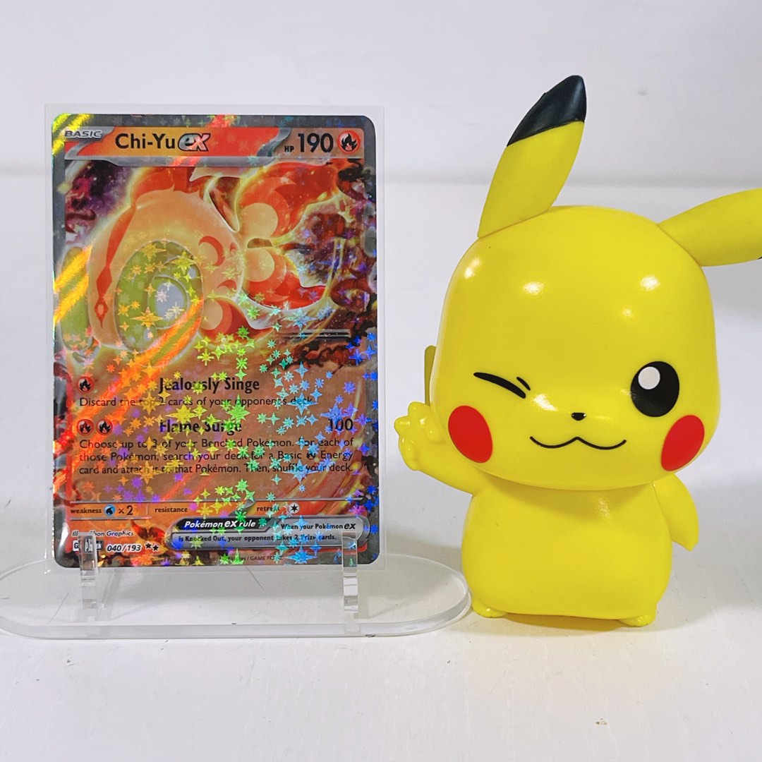 Pokemon Card Game TCG - Paldea Evolved - Chiyu Ex - 049/193 Double Rare ...