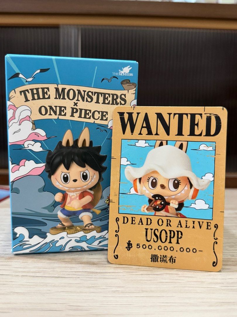 Popmart Labubu x OnePiece | 100% Original | Sealed, Hobbies & Toys ...