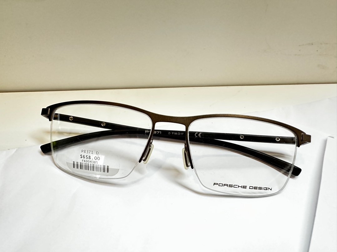 Porsche Design P8371D spectacle frame, Men's Fashion, Watches ...