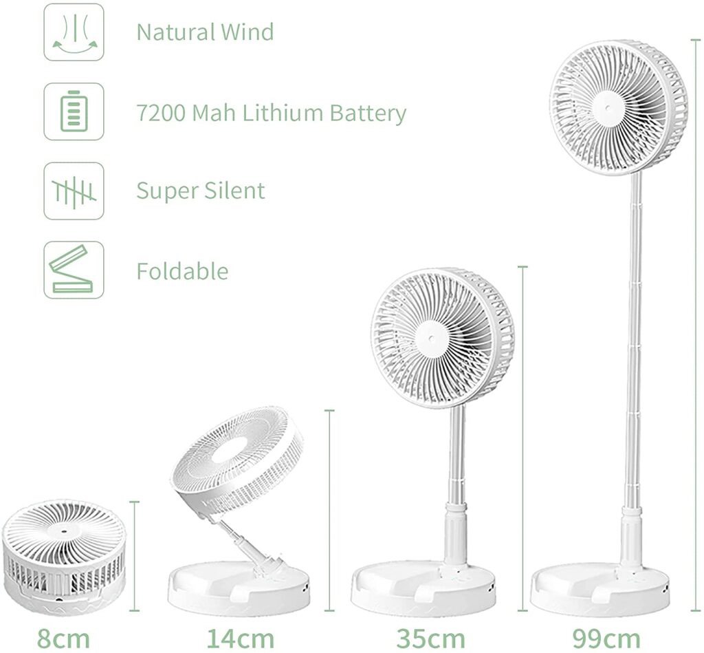 Potable standing fan, Everything Else on Carousell