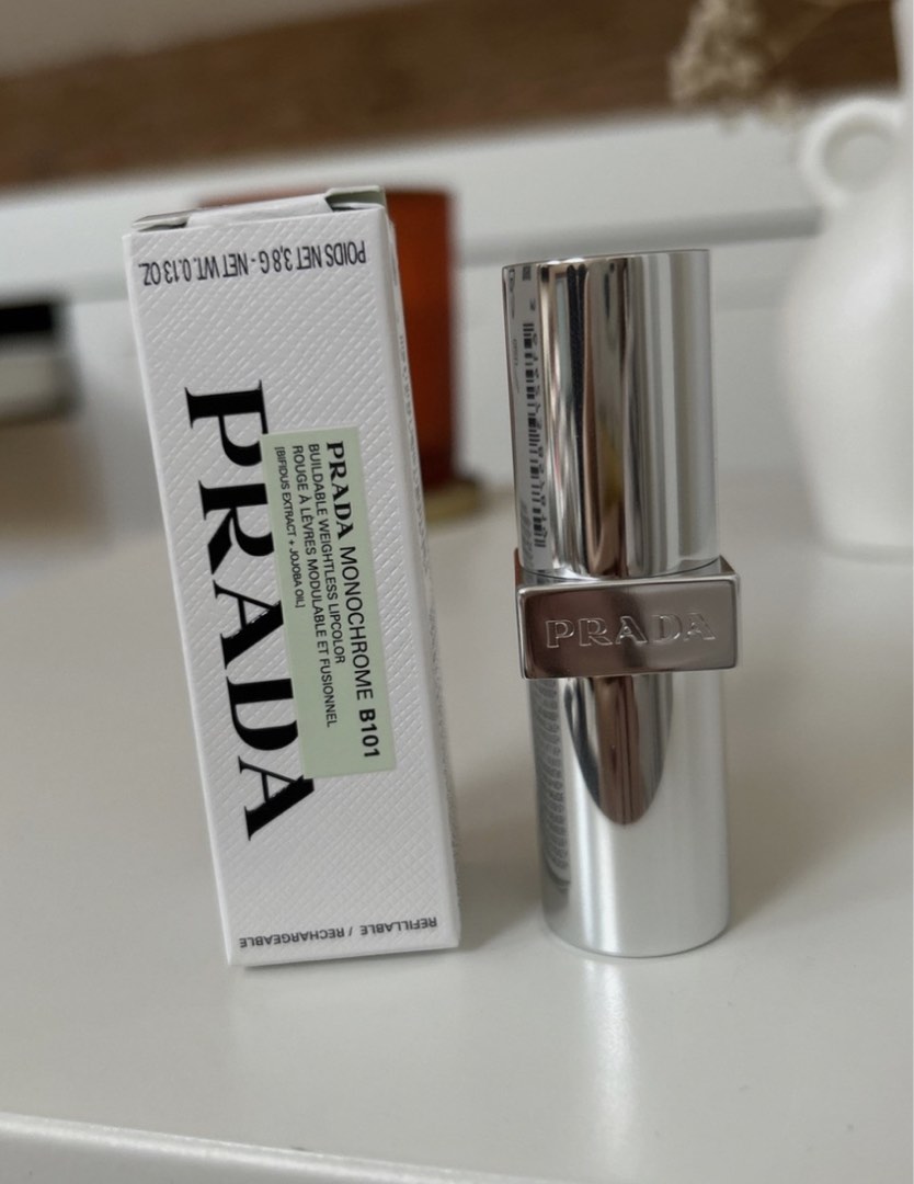 Prada lipstick b101 fullsize, Beauty & Personal Care, Face, Makeup on ...