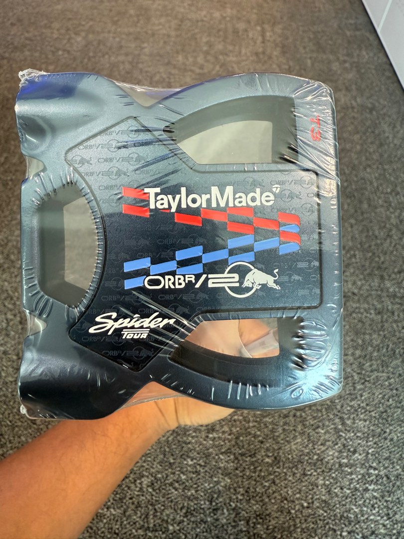 TaylorMade RedBull RACING Golf Spider Tour Putter, Sports Equipment ...