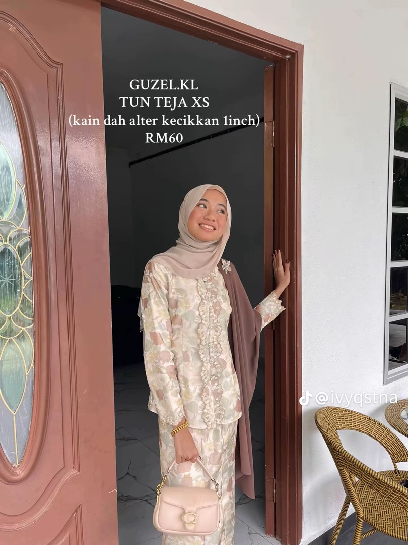 [RENT] Guzel.Kl Tun Teja, Women's Fashion, Muslimah Fashion, Baju ...