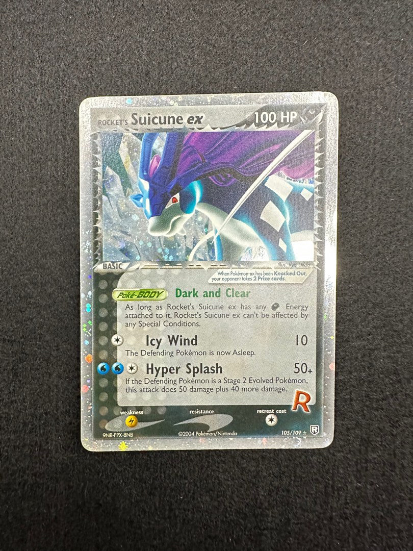 Rocket’s Suicune EX Team Rocket Returns, Hobbies & Toys, Toys & Games on Carousell