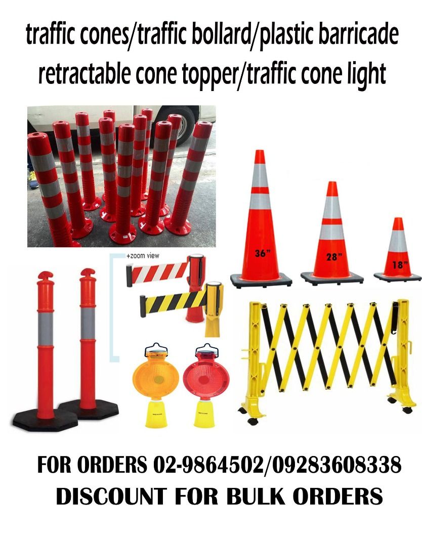 Rubberize traffic cone , bollard post, delineator post, Everything Else ...