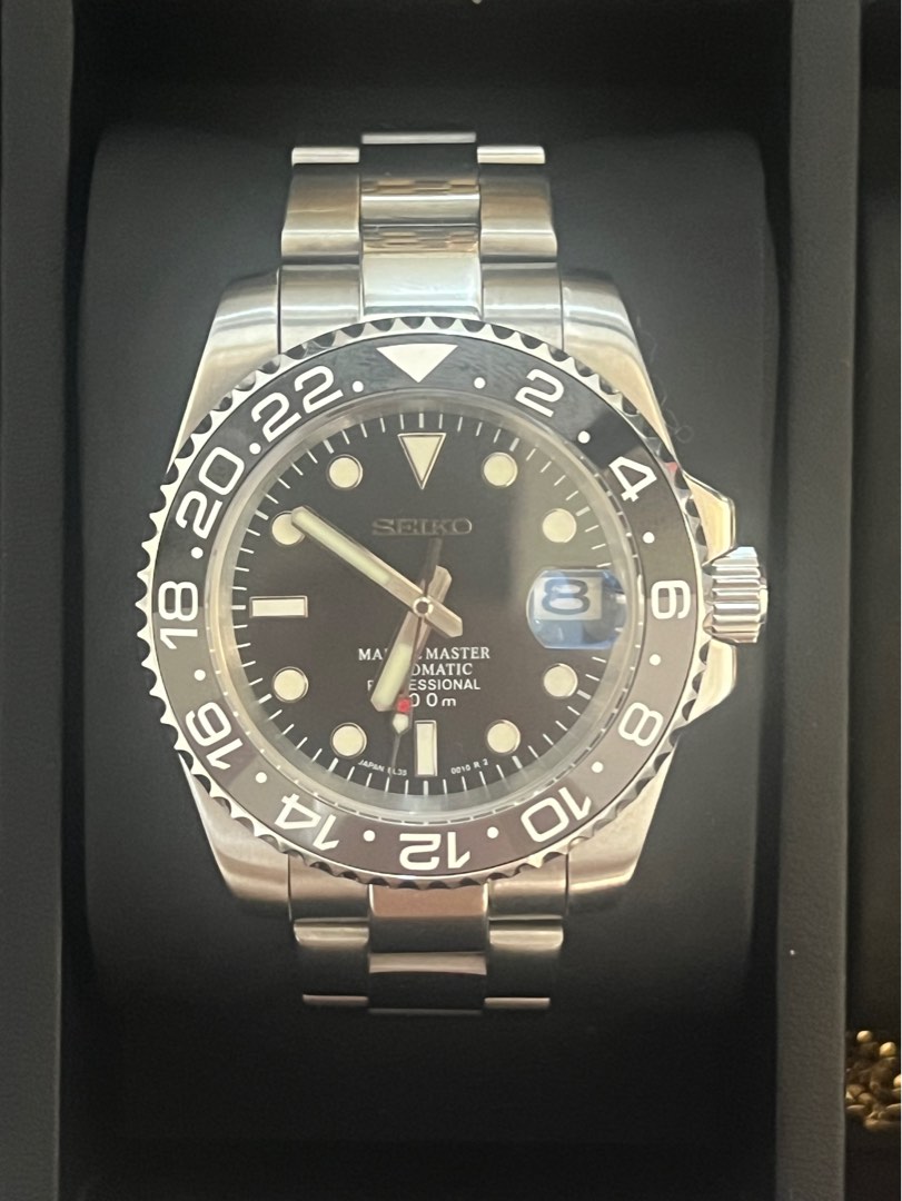 Seikolex seiko Mod bruce wayne with seiko watch pointer, Luxury ...