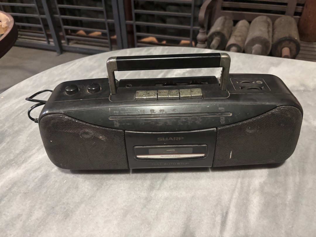 SHARP QT-270 STEREO RADIO CASSETTE RECORDER, Hobbies & Toys ...
